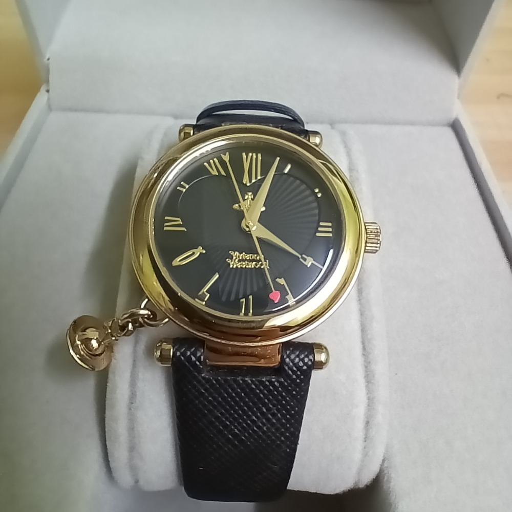 Pre-owned Vivienne westwood orb time machine watch - Own4Less